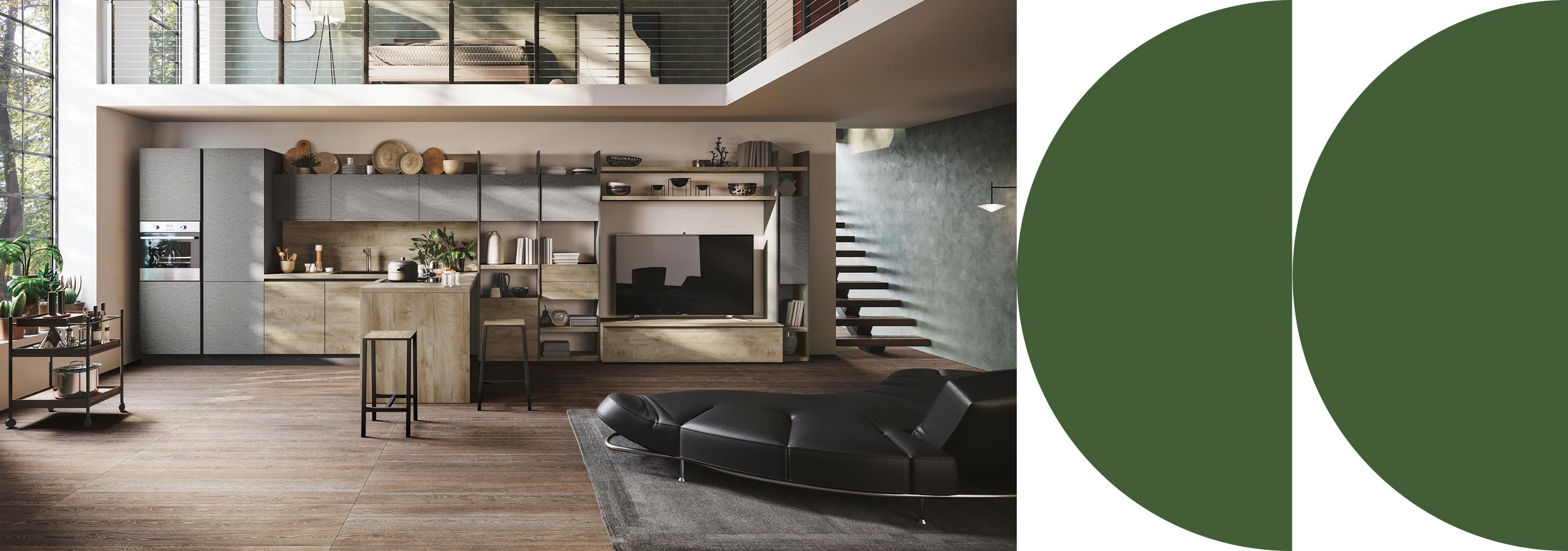 IMAB Concept: arredamento Cucina, Living e Zona Notte