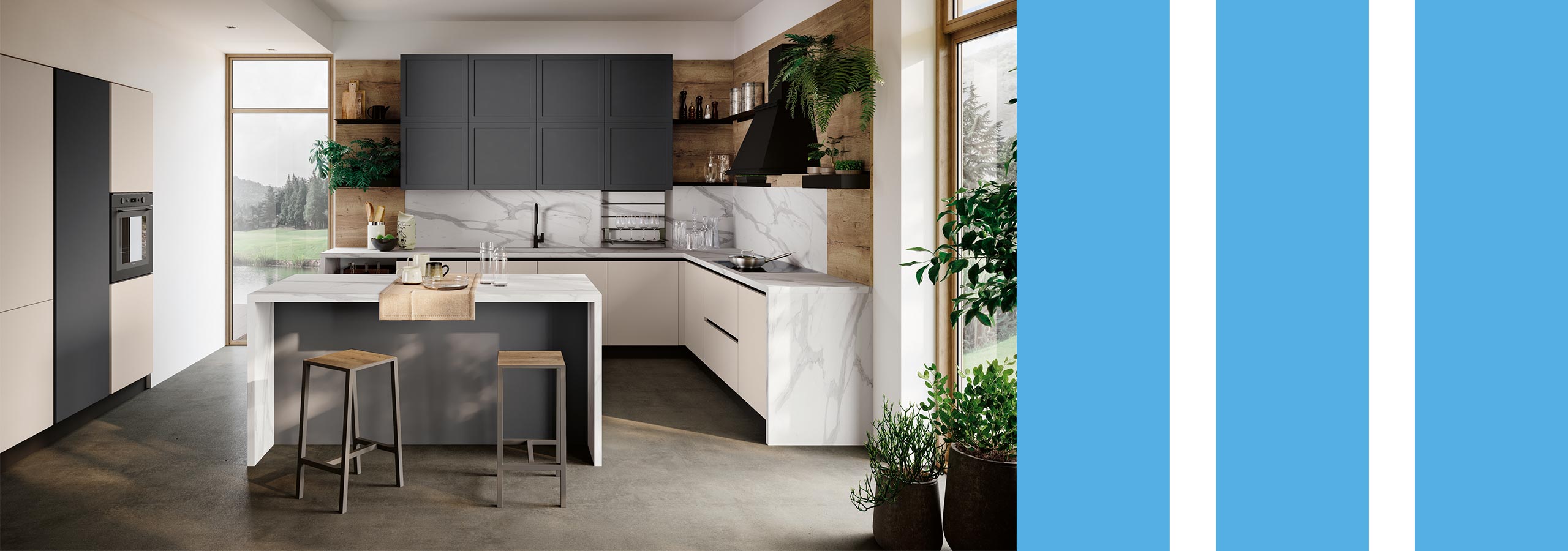 IMAB Concept: arredamento Cucina, Living e Zona Notte